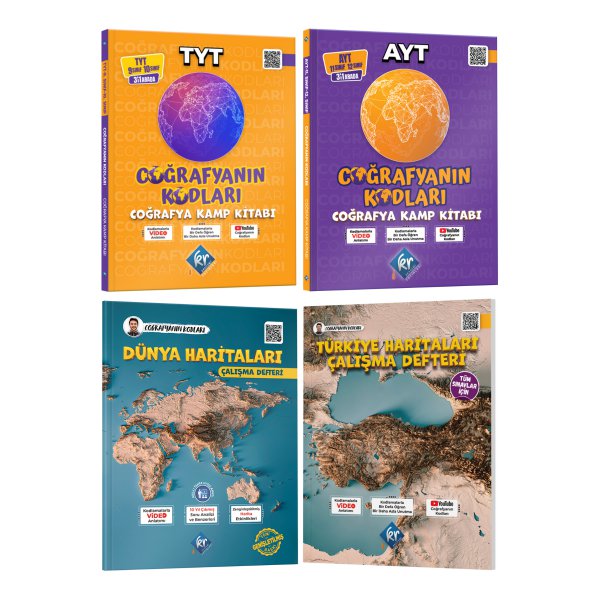 Coğrafyanın Kodları TYT-AYT Coğrafya Video Kamp Kitabı ve Türkiye-Dünya ... Coğrafyanın Kodları TYT-AYT Coğrafya Video Kamp Kitabı ve Türkiye-Dünya ...